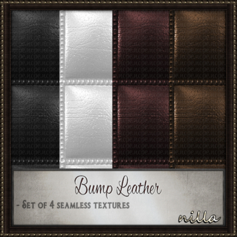 Second Life Marketplace - .:nilla:. - Bump Leather